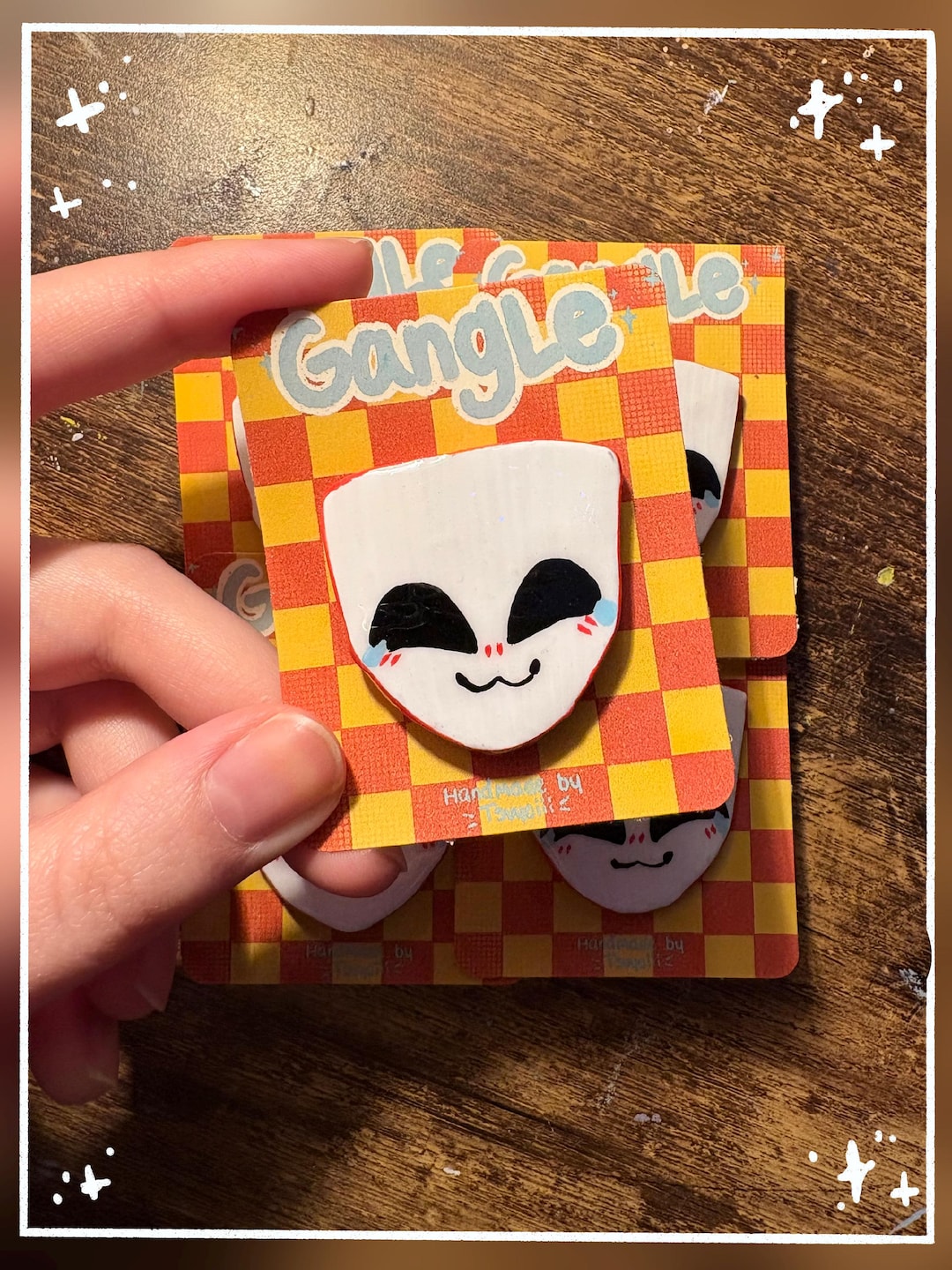 Gangle Clay Pin | the Amazing Digital Circus - Etsy