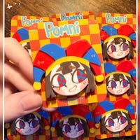 The Amazing Digital Circus Button Pin Badges - Etsy