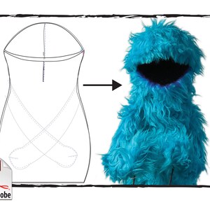 Monster Puppet Pattern Digital Download - Etsy