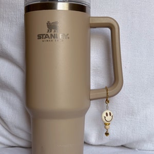 Aesthetic Stanley Cup Accessories/ Smiley Face Stanley Cup Charm/ Water ...