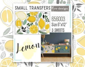 Lemon Transfers - Etsy