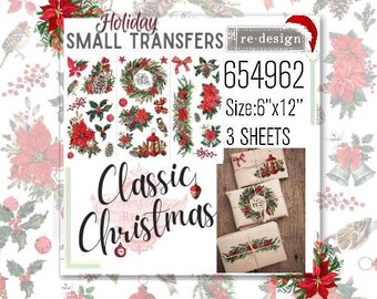 Prima Christmas Transfers - Etsy