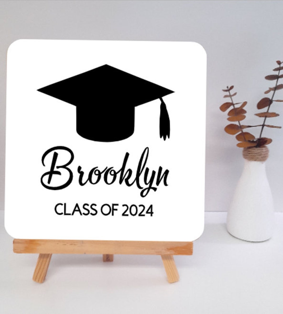 Custom Graduation Wood Sign | Graduation Gift | Name Grad Wood Sign ...