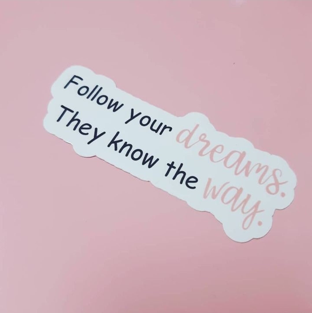 Positive Sticker | Positive Quotes Sticker | Inspiring Quotes Sticker ...