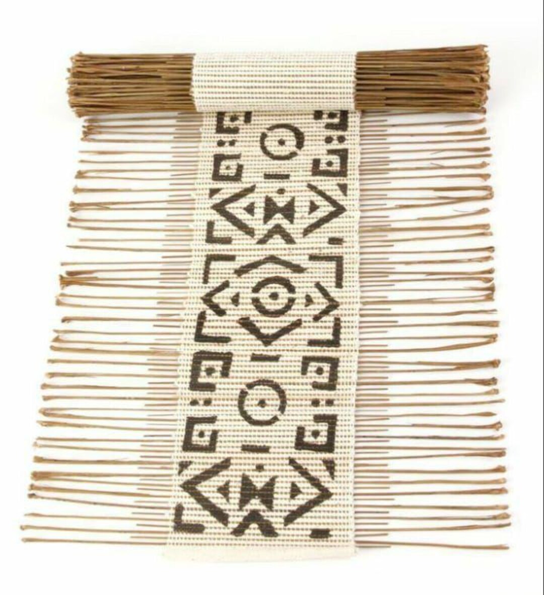 Mopti African Bogolan Mudcloth Versatile Table Runner Wall Hanging Made ...