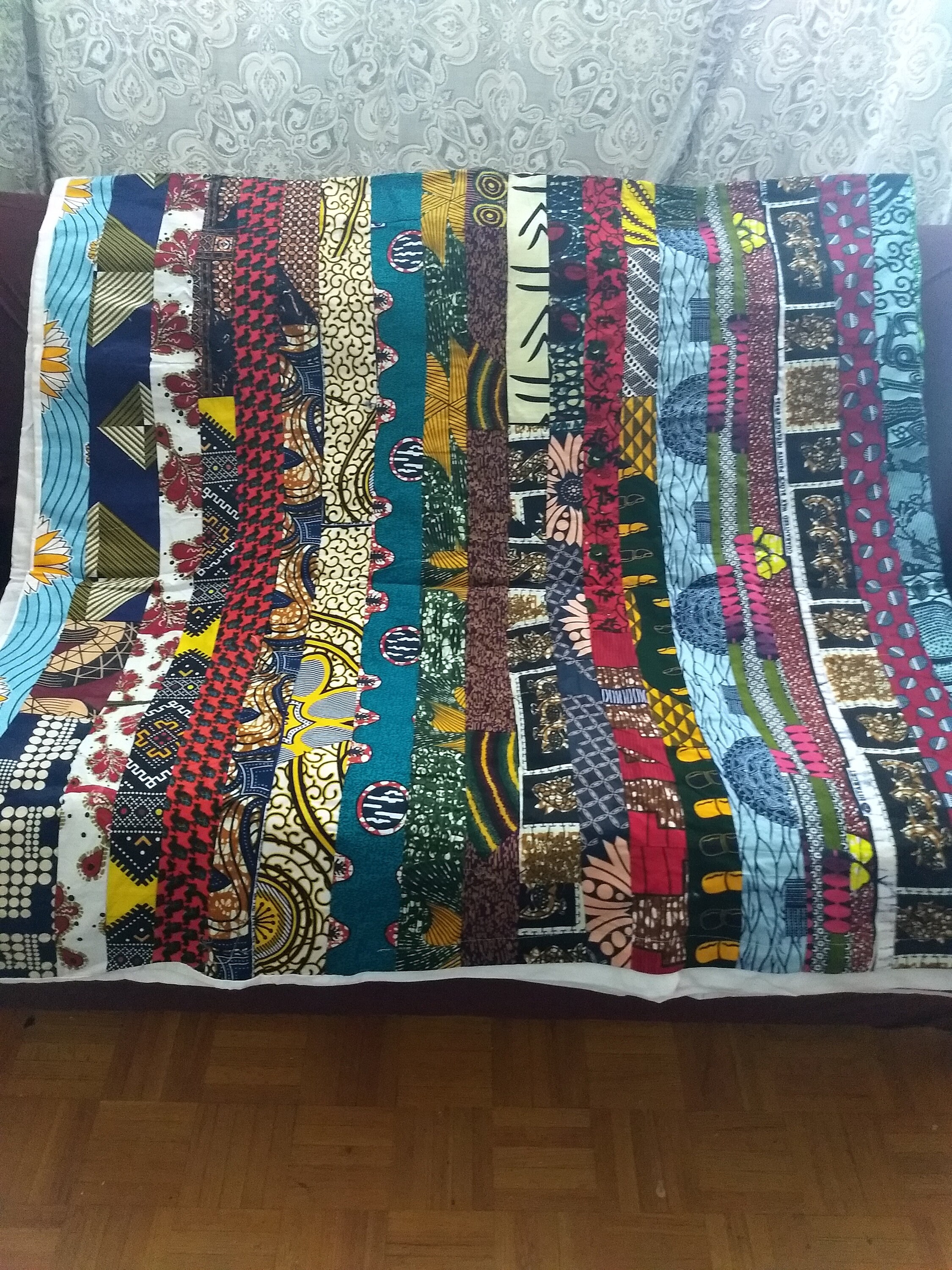 Ndiakhass Baye Fall Bedding African Print Patchwork Duvet Cover Set - Etsy
