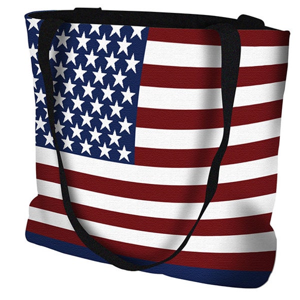Flag Tote - Etsy