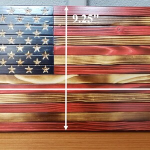 Rustic Handmade Wooden USA Flags - Etsy