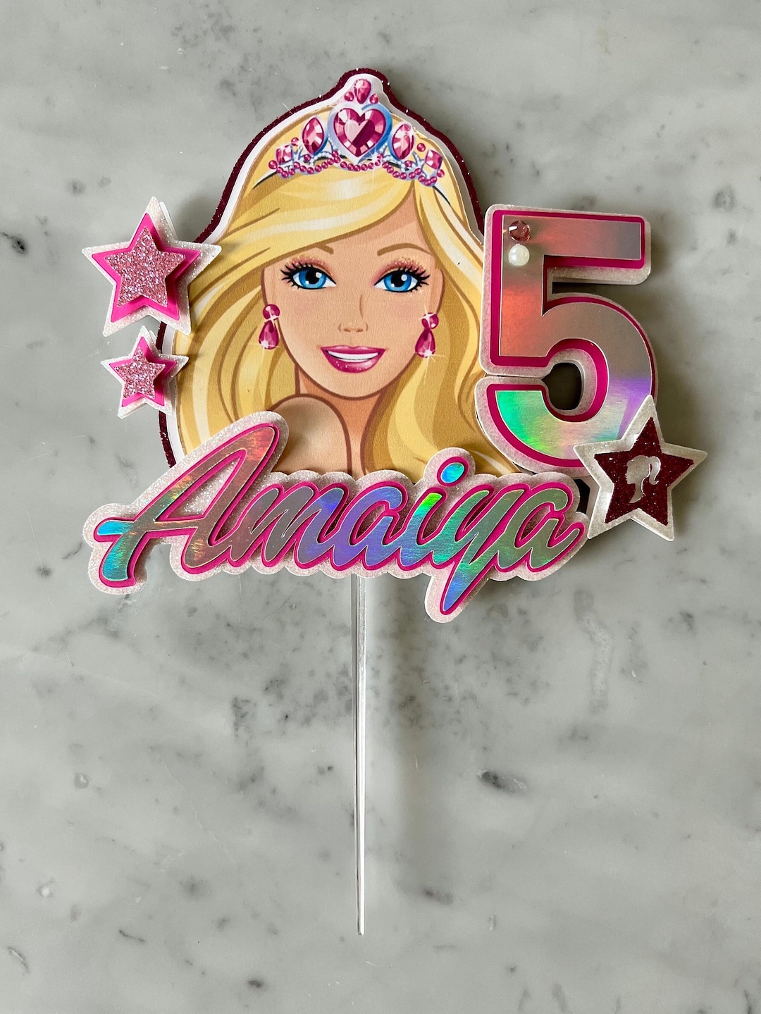 Barbie Cake Topper | Birthday - Etsy