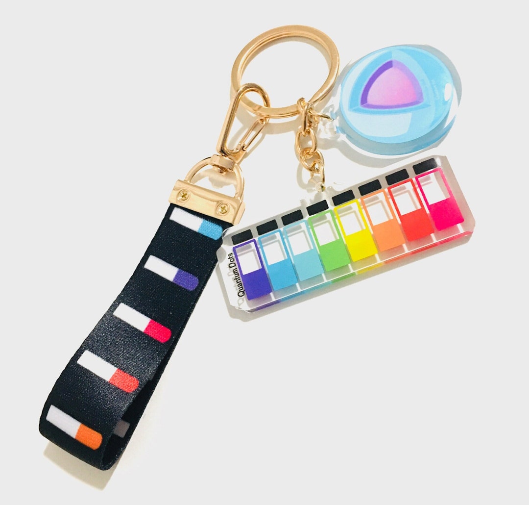 Quantum Dots Lanyard Keychain, Nobel Prize in Chemistry 2023, Med ...