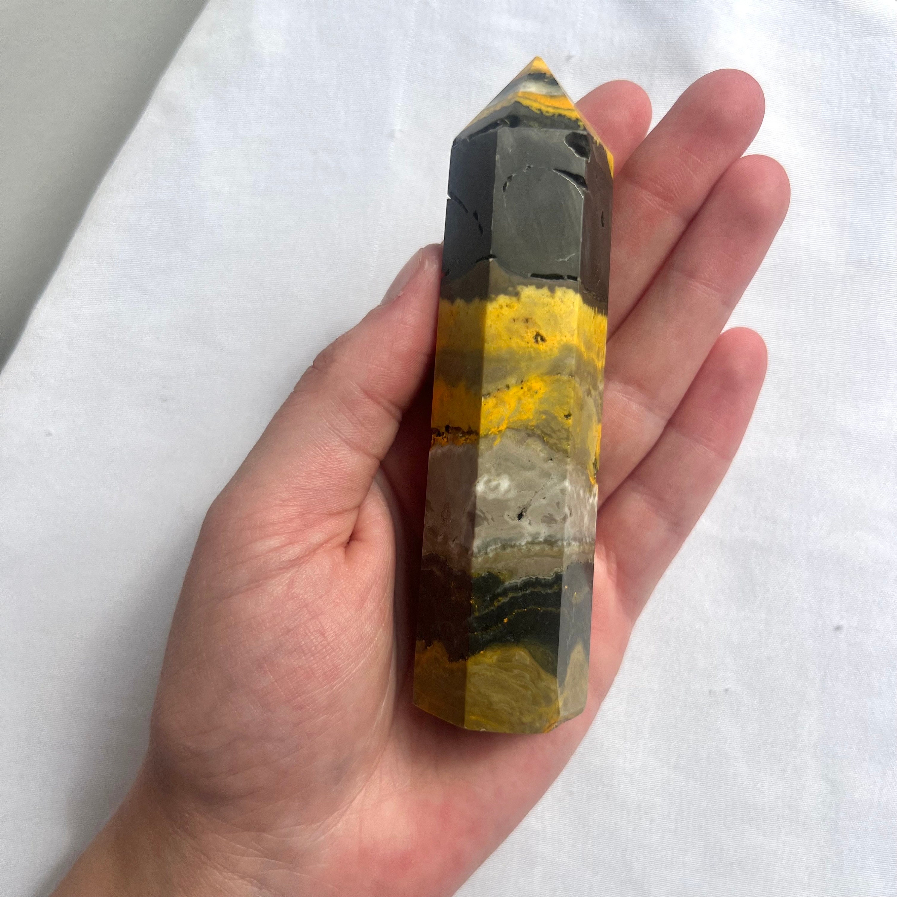 Bumblebee Jasper Tower 5 Bumble Bee Jasper Obelisk - Etsy