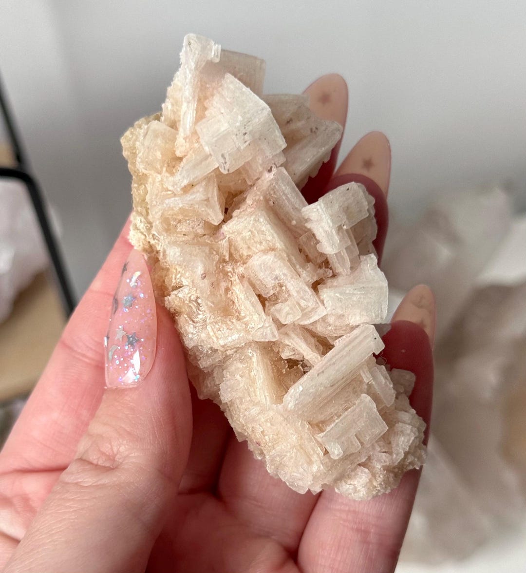 Gorgeous Pink Halite on Trona From Owen’s Lake California | Rare Pink ...