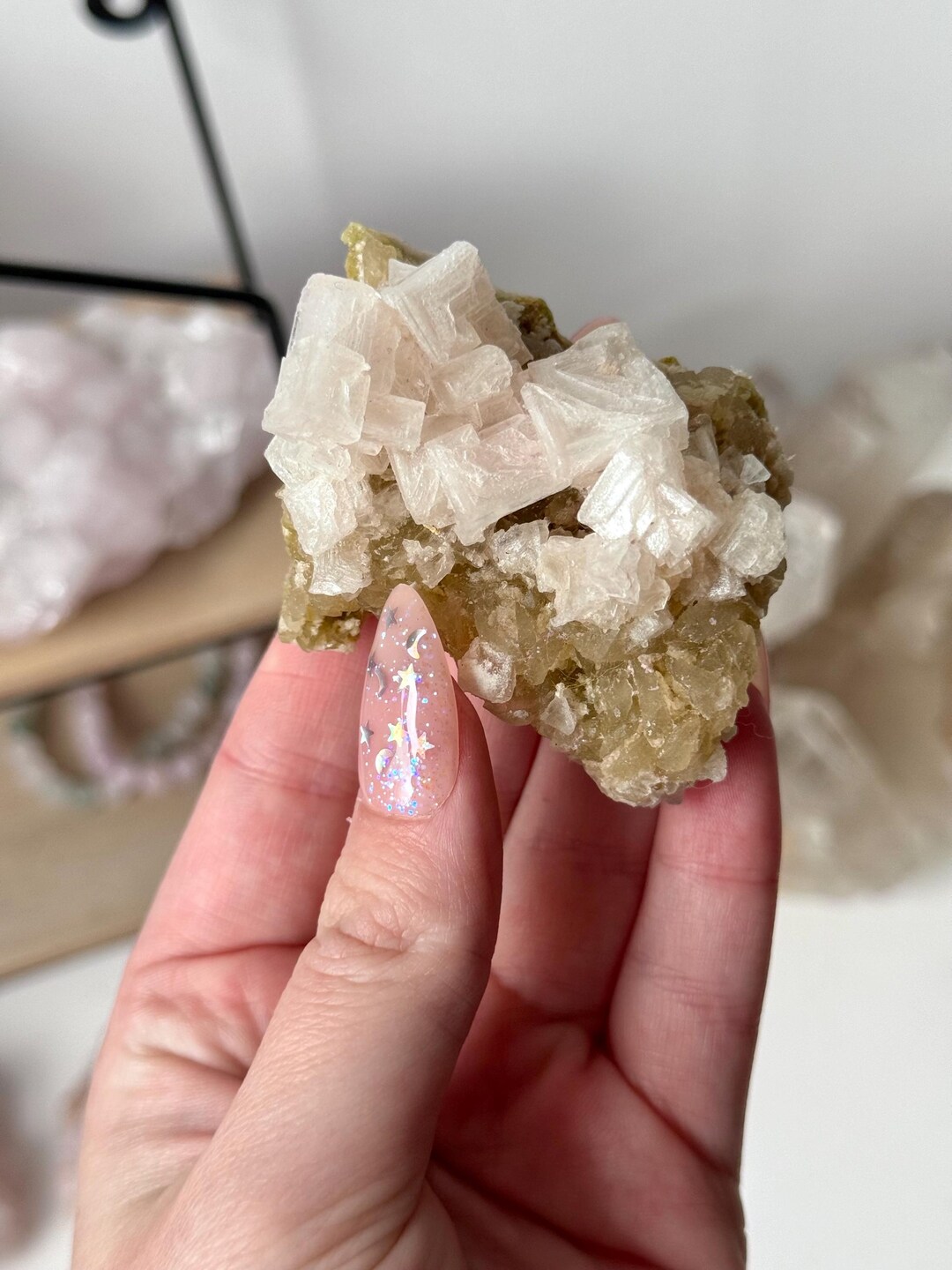 Gorgeous Pink Halite on Trona From Owen’s Lake California | Rare Pink ...