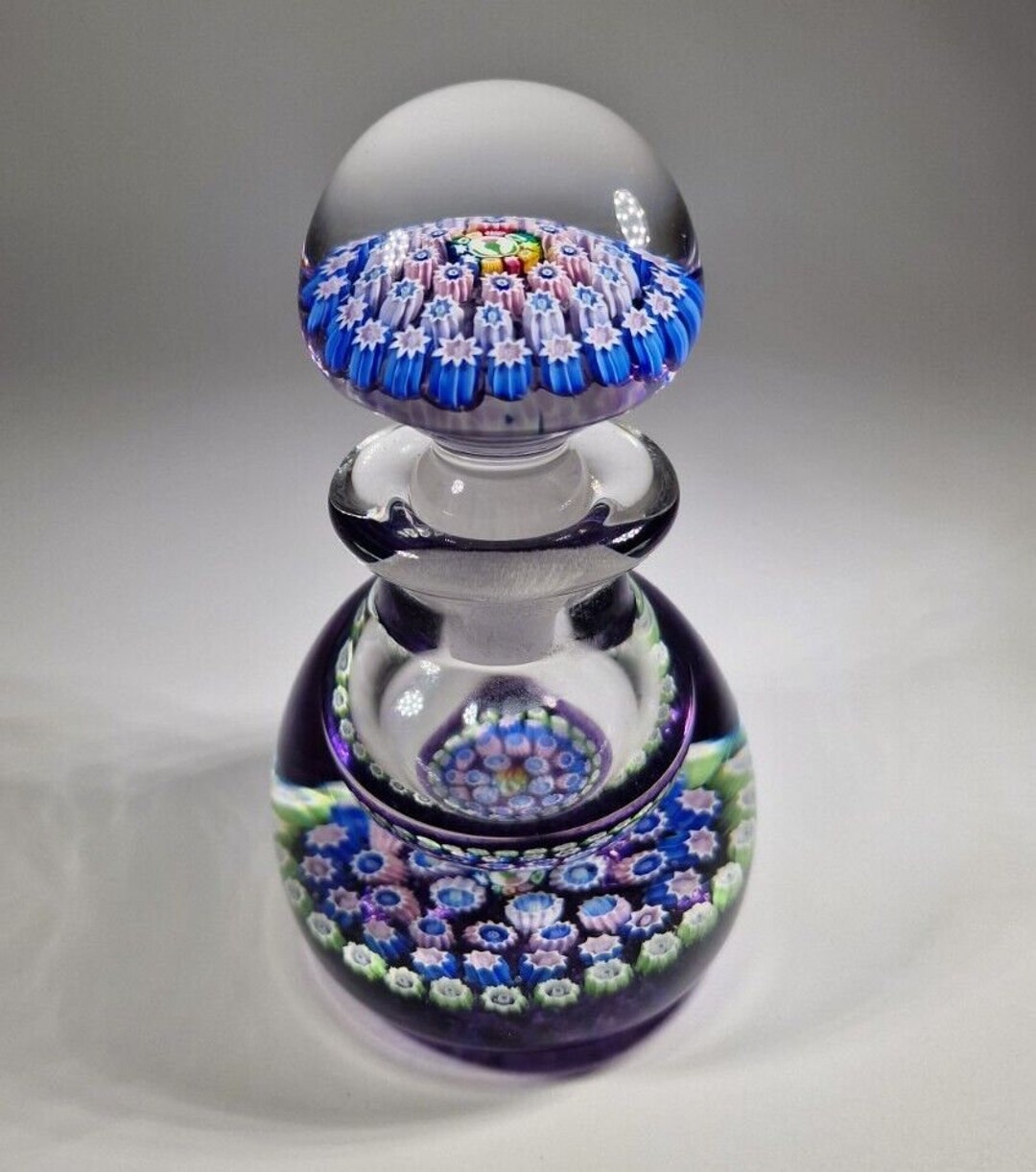 John Deacons C2000 Magnum Millefiori Thistle Paperweight - Etsy