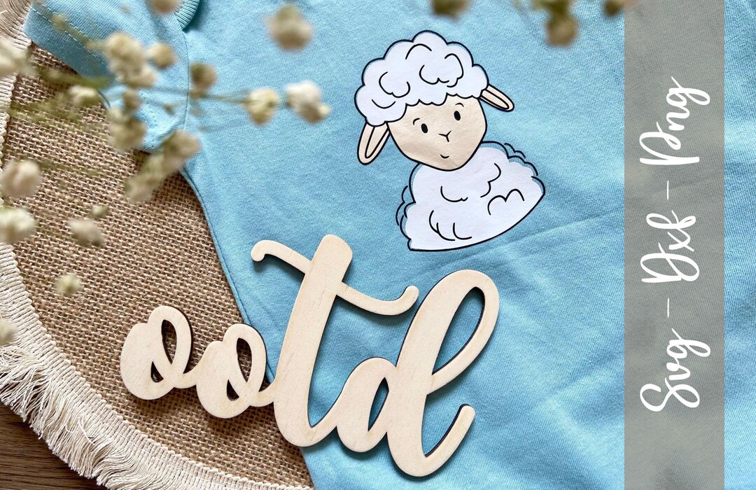 Plotter File Laser File Sheep Heidi SVG DXF PNG - Etsy
