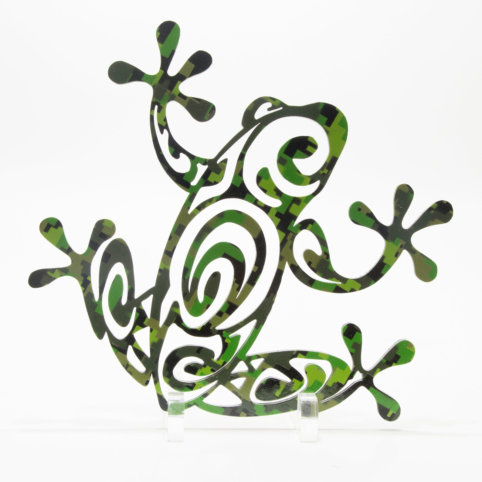 Large Wooden Cutout Frog, Handmade Frog, Frog Wall Decor, Frog Gift ...