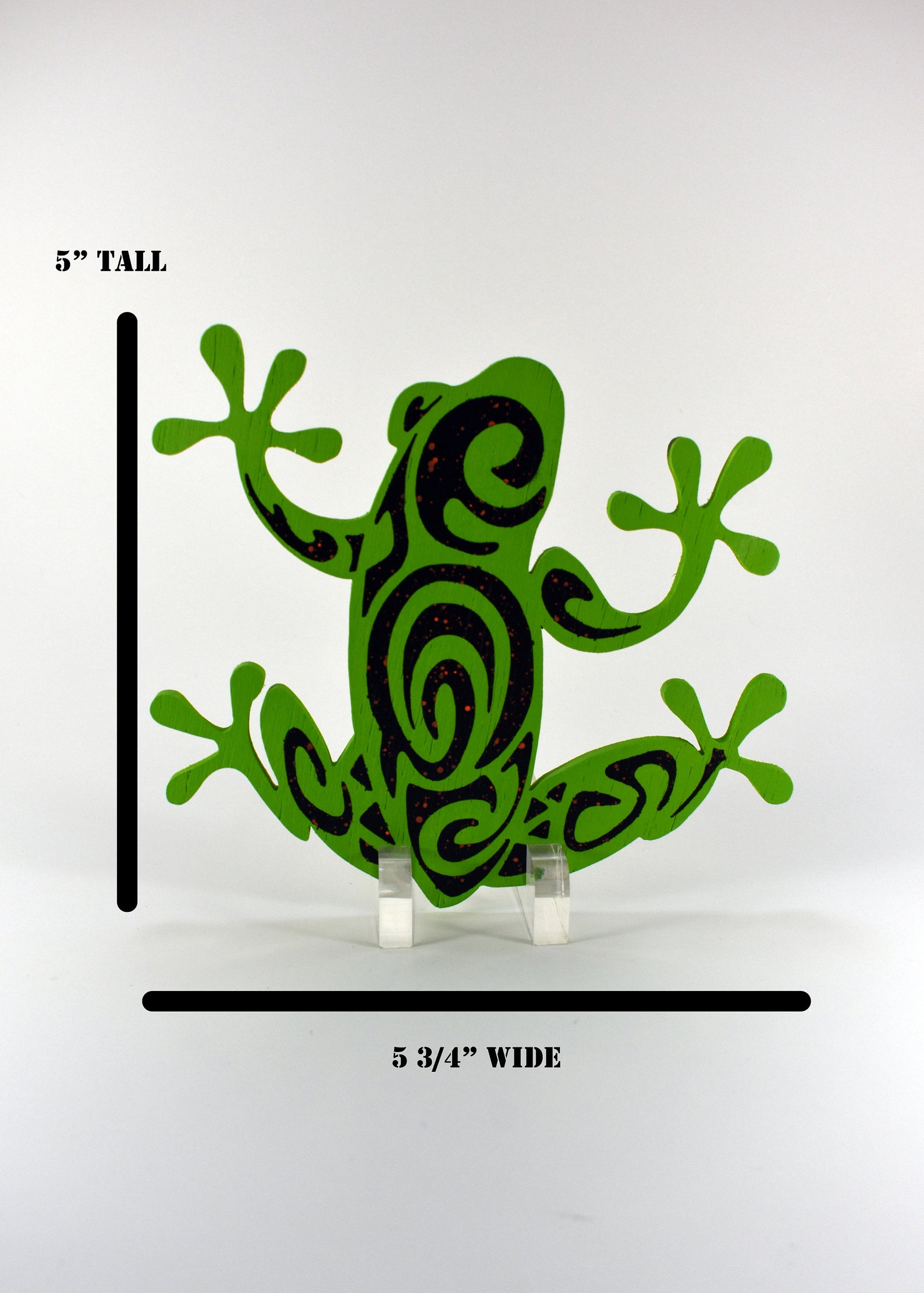 Adorable Frog Decor Handmade Frog Art Hanging Wall Frog - Etsy