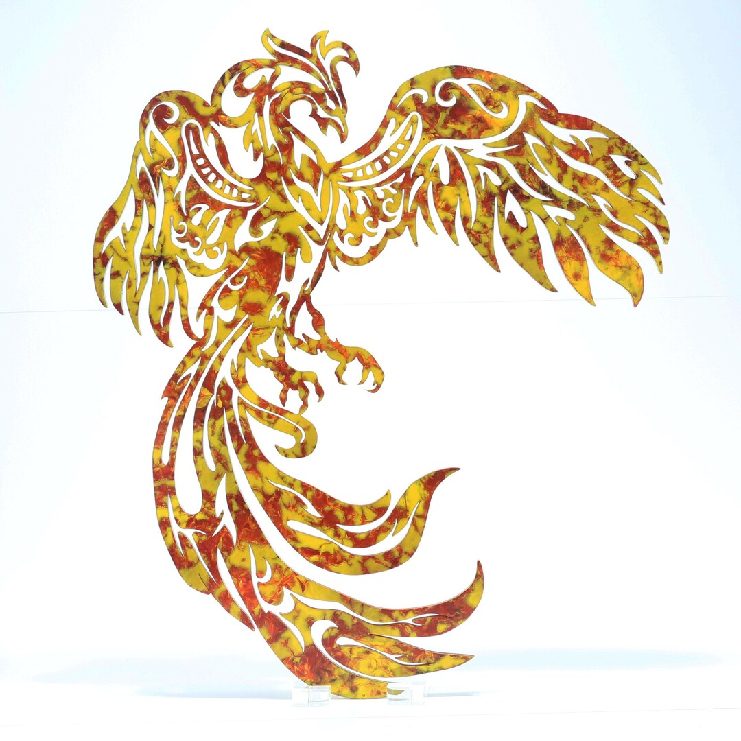 Tribal Phoenix, Firebird - Etsy