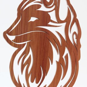 Fox Head, Wooden Cutout Foxhead, Collectible Foxhead - Etsy