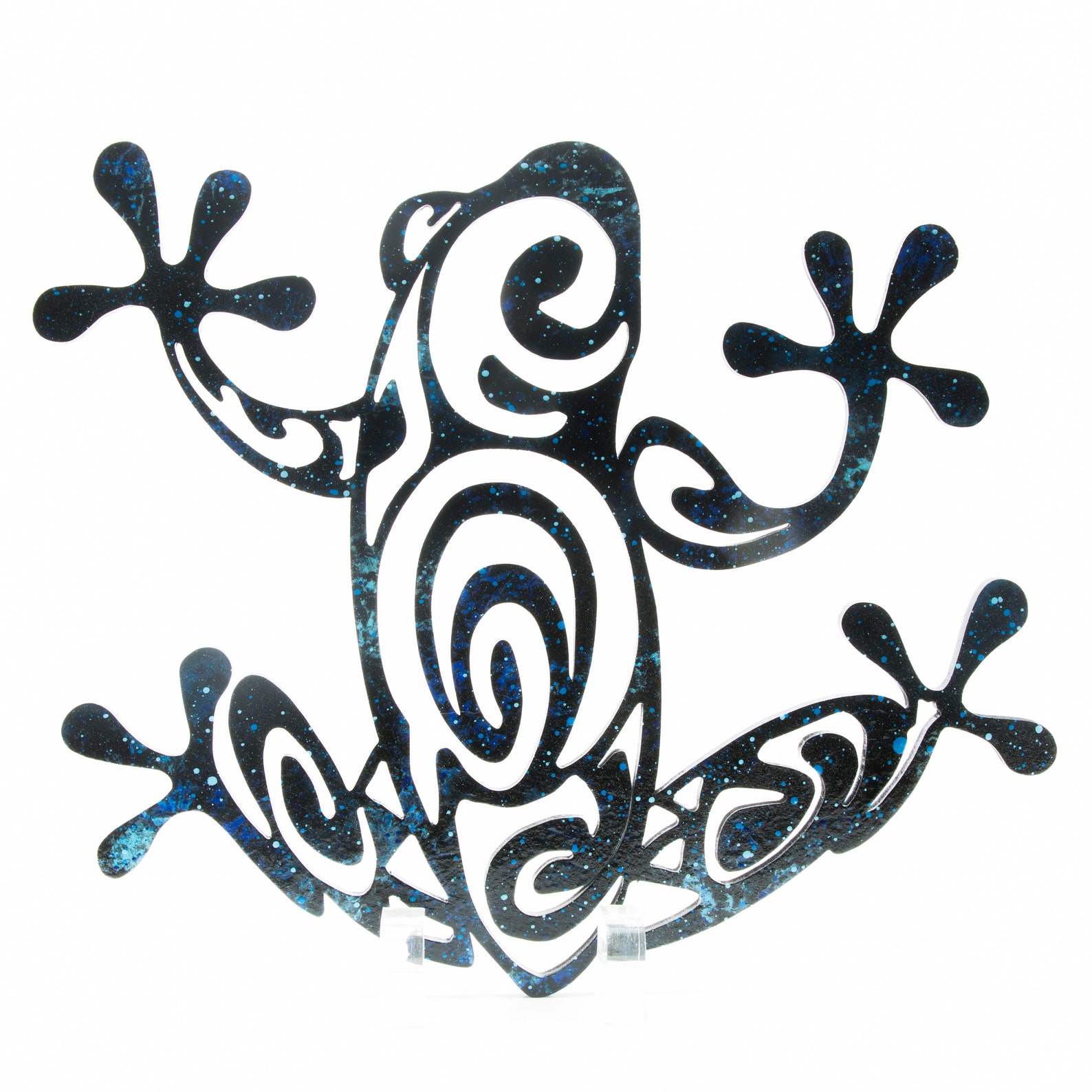 Large Wooden Cutout Frog, Handmade Frog, Frog Wall Decor, Frog Gift ...