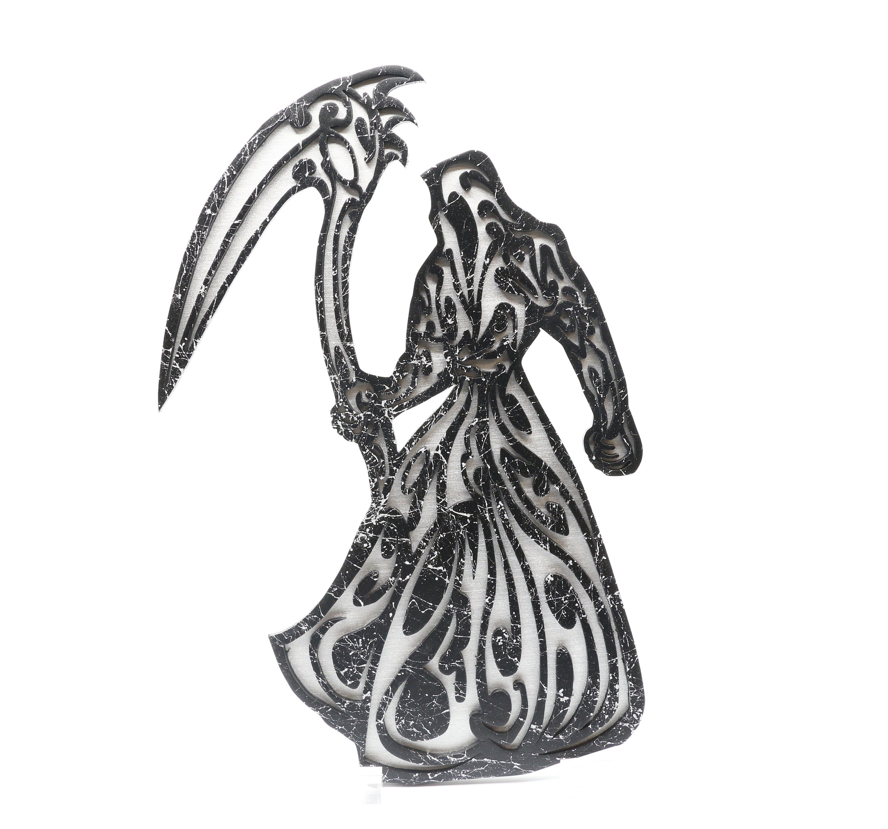 Tribal Grim Reaper Tattoo Designs