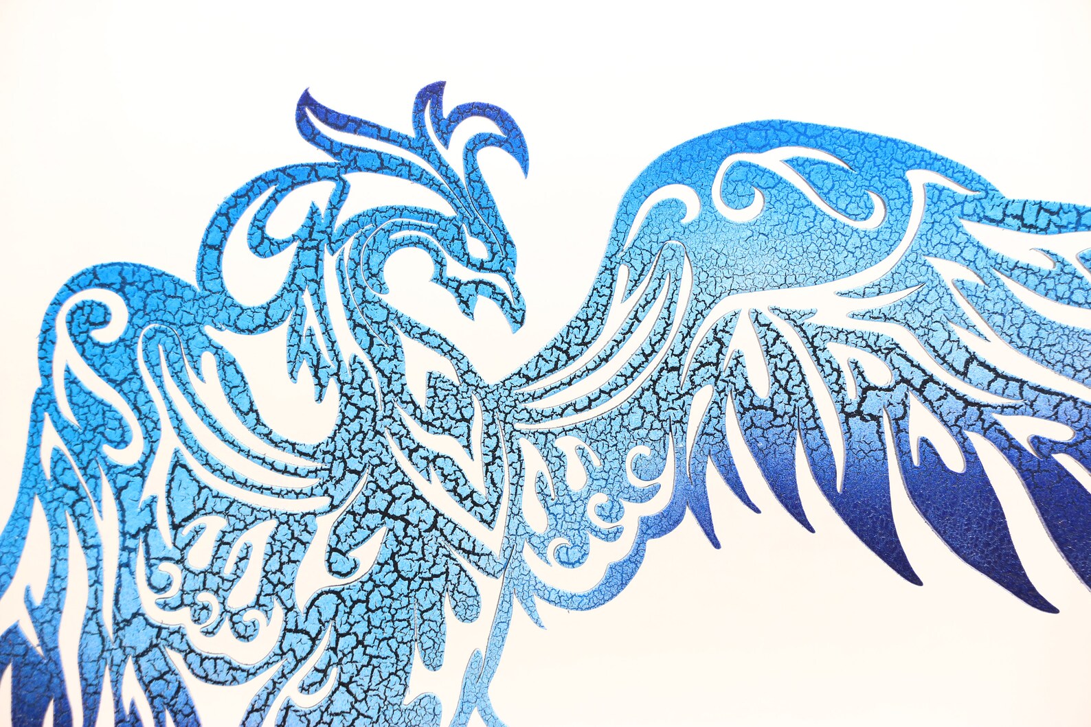 Collectors Phoenix Handmade Wooden Phoenix With Cutouts - Etsy