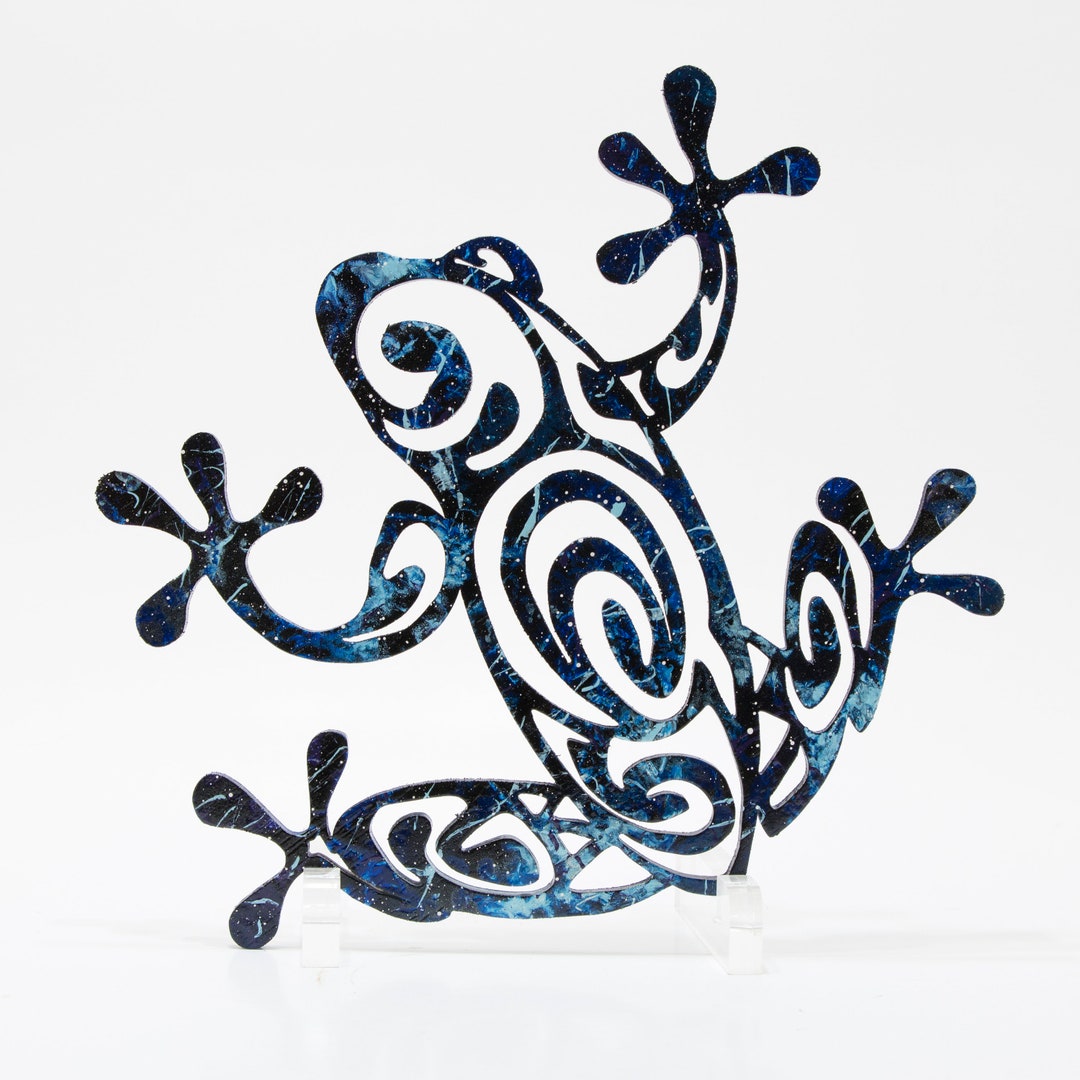 Large Wooden Cutout Frog, Handmade Frog, Frog Wall Decor, Frog Gift ...