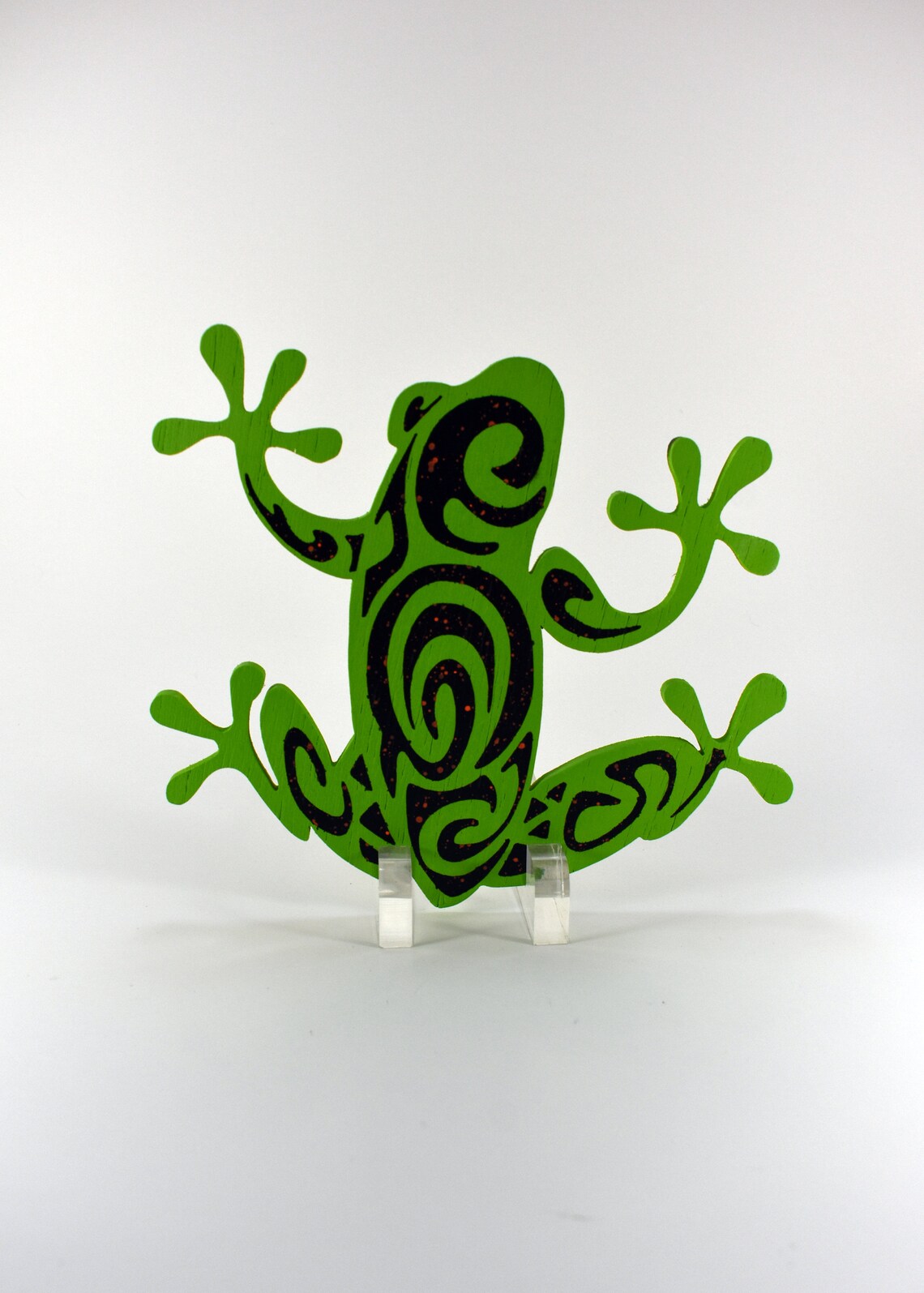 Adorable Frog Decor Handmade Frog Art Hanging Wall Frog - Etsy