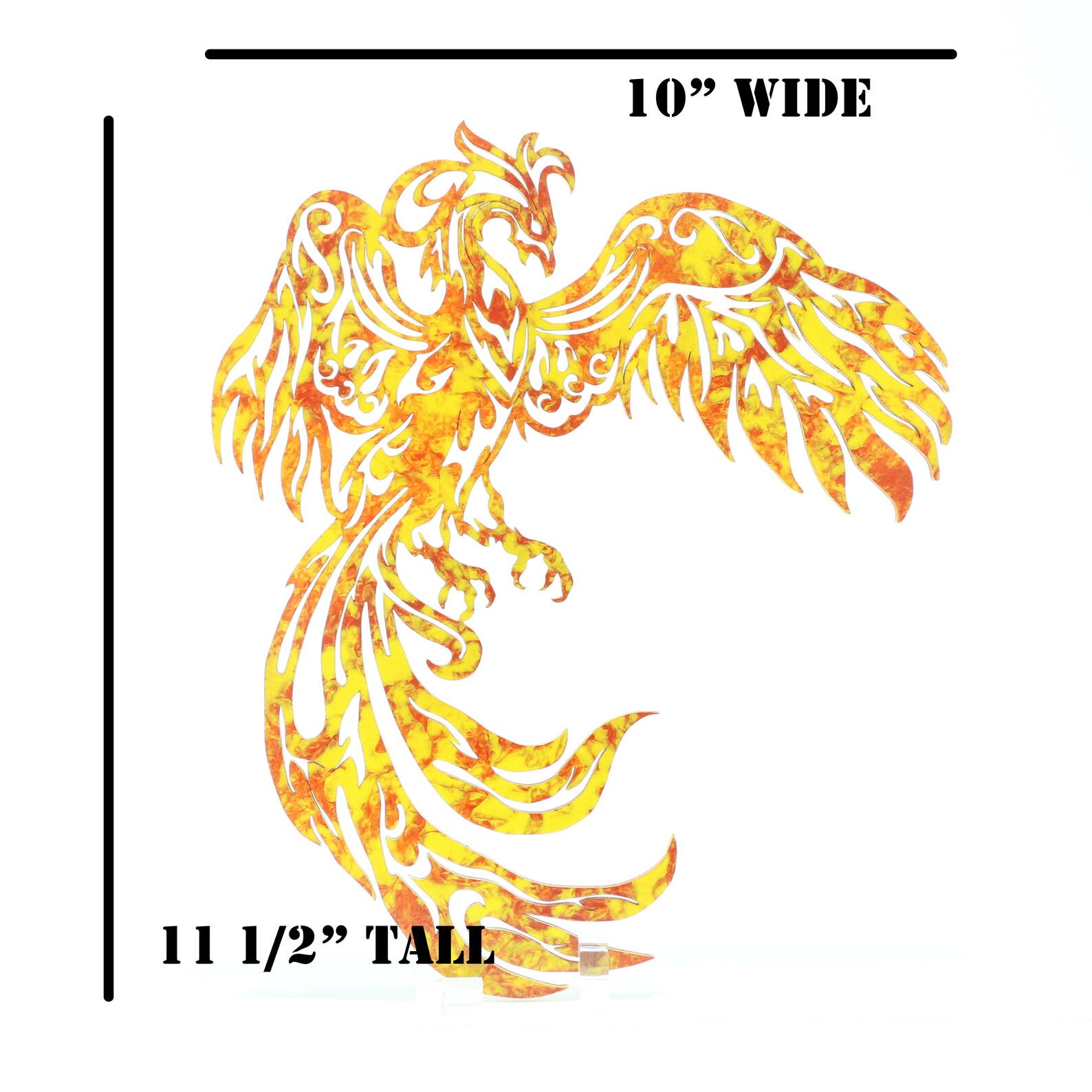 Collectors Phoenix Handmade Wooden Phoenix With Cutouts - Etsy