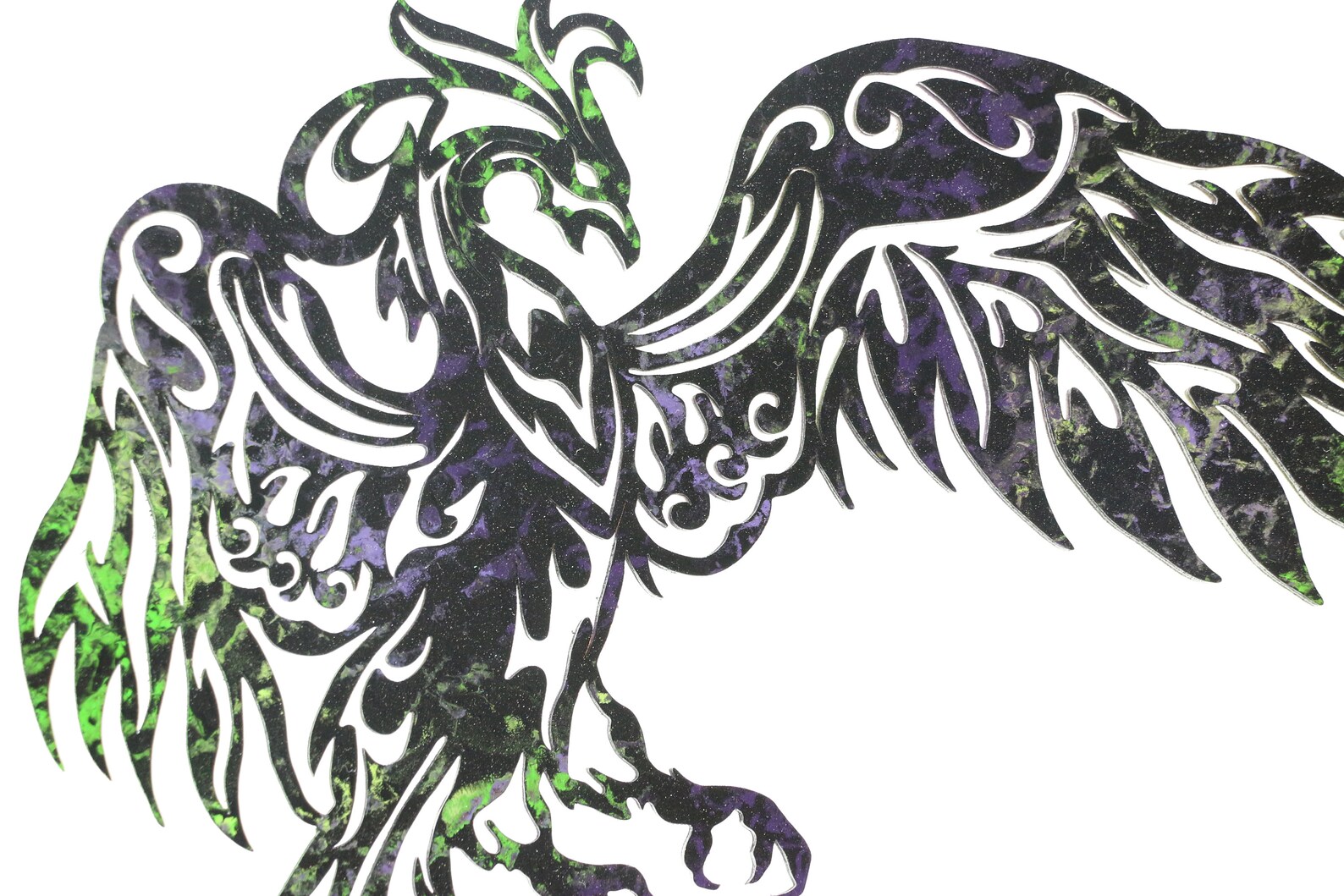 Collectors Phoenix Handmade Wooden Phoenix With Cutouts - Etsy