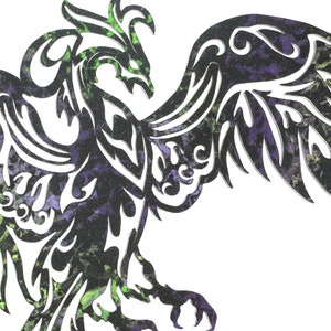 Collectors Phoenix Handmade Wooden Phoenix With Cutouts - Etsy