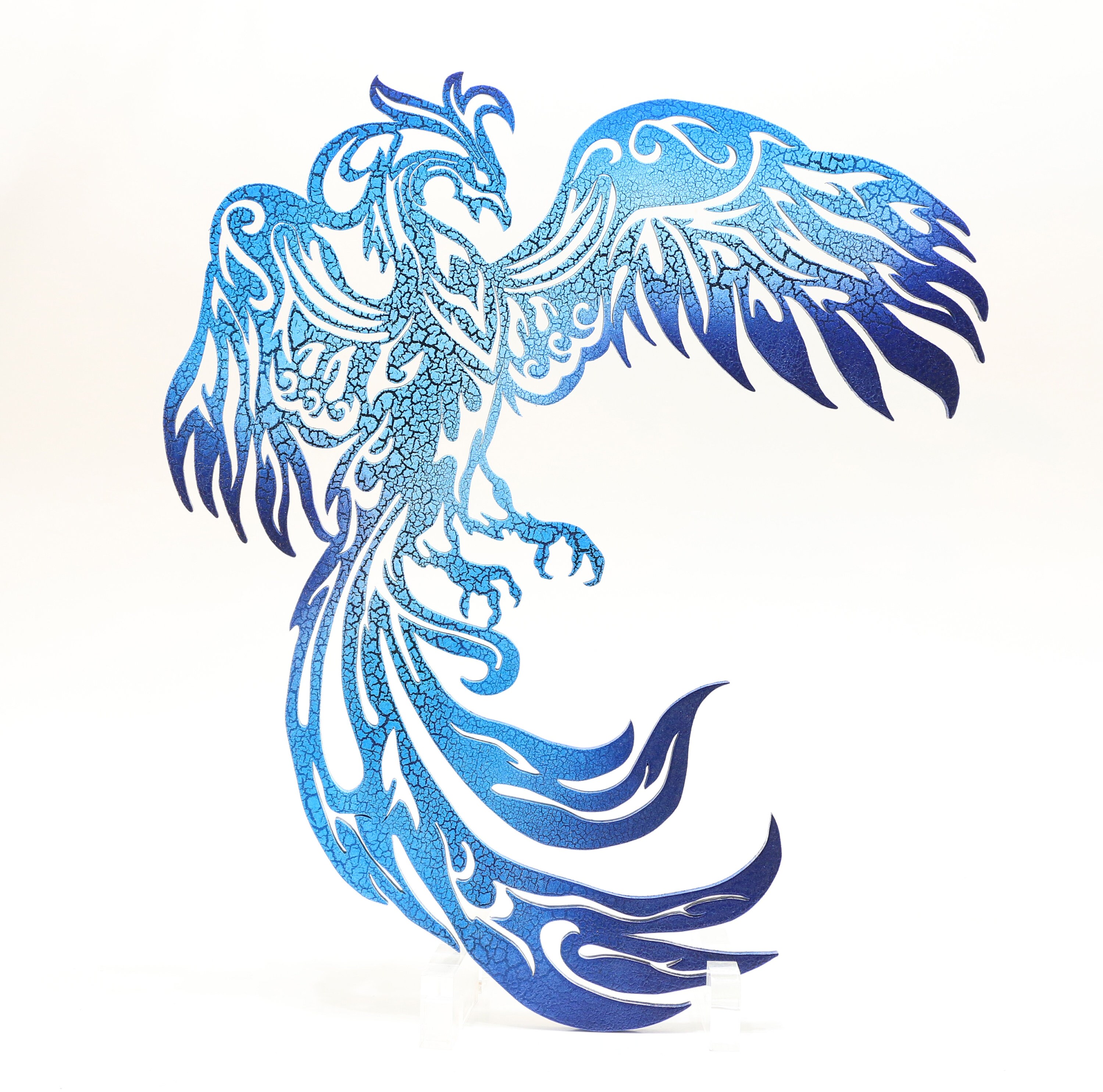 Collectors Phoenix Handmade Wooden Phoenix With Cutouts - Etsy