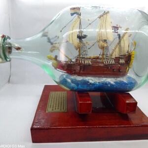 Sophisticated Unique Ship in a Bottle Vintage Diorama VIP Luxury Gift ...