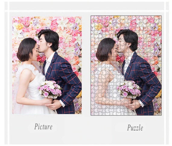 Custom Picture Puzzle Custom Photo Puzzle Create Your Own - Etsy