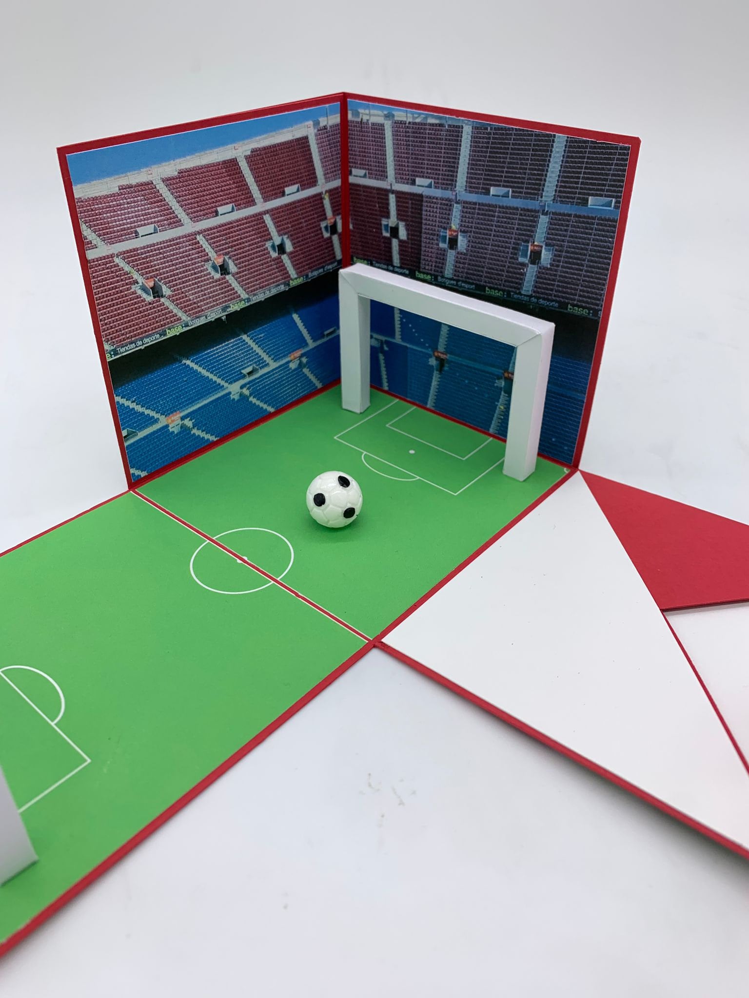 Explosionsbox für Fußballer oder als Gutschein für ein Fußballspiel ...