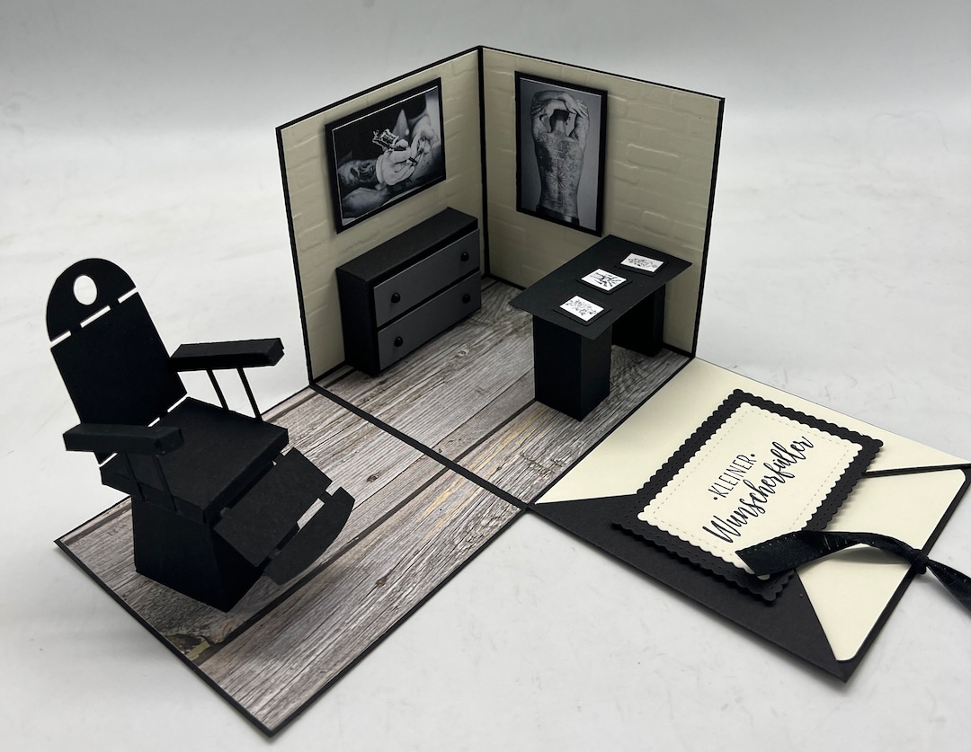 Tattoo Gutschein Verpacken