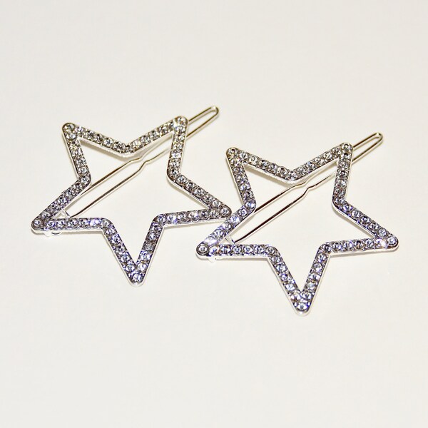 Diamond Hair Clip - Etsy