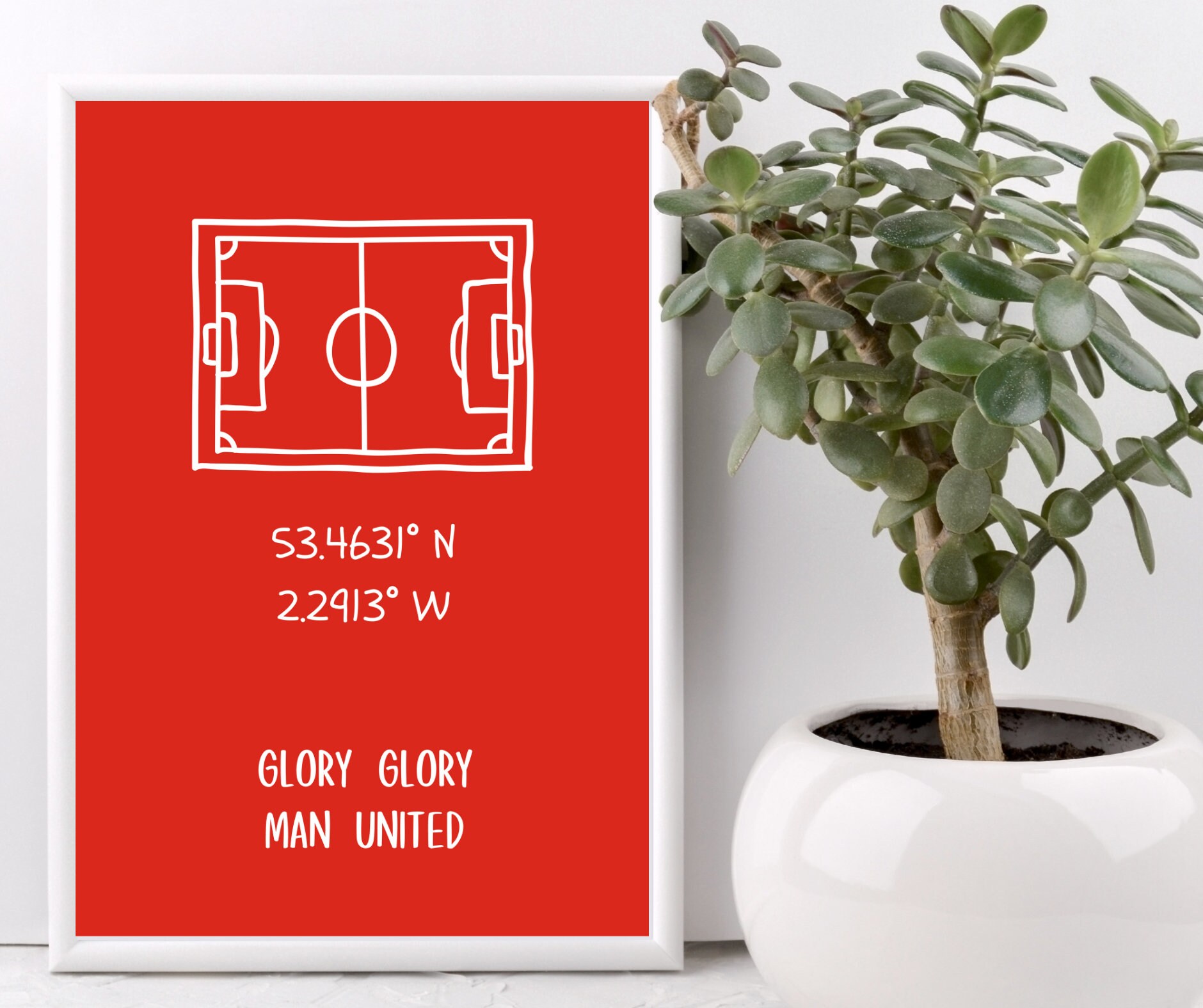 Football Stadium | Soccer Stadium | A4 Print | Typography | Bedroom ...
