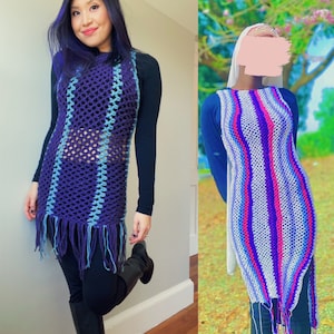 Hot Mesh Dress Crochet Pattern PDF - Etsy