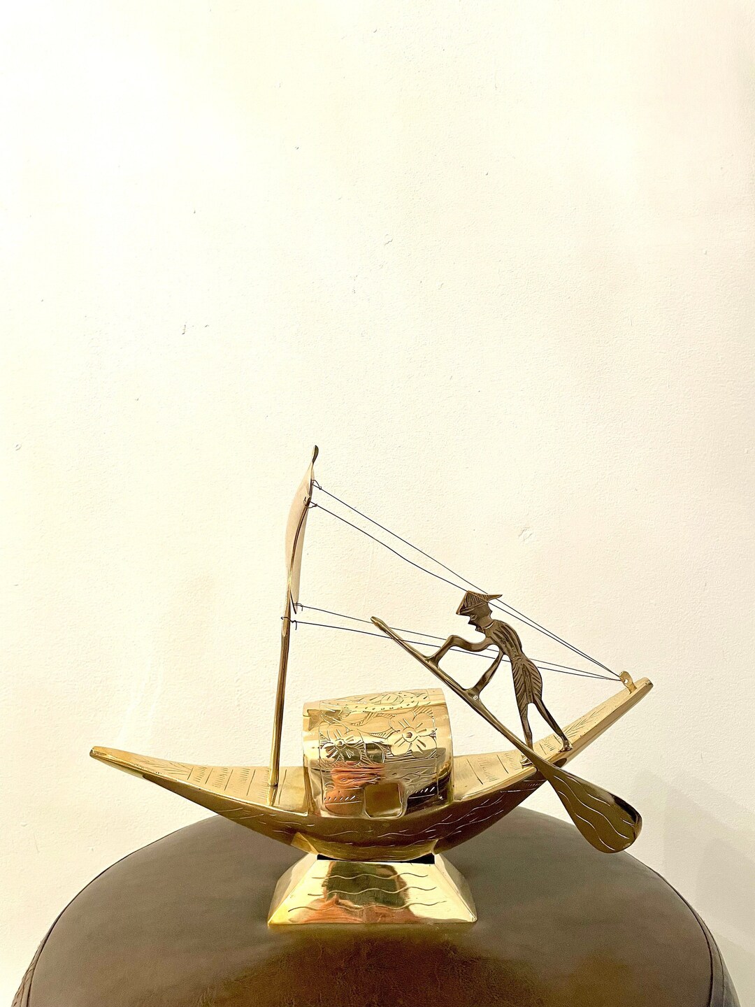 Brass Ship 13.7 Inch Brass Boat Completely Handmade 100% Brass - Etsy