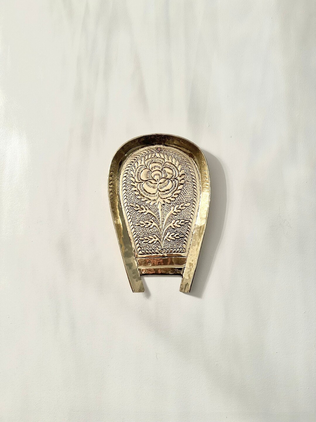 Brass Kula Flower Engraved Kula Wall Decor Antique Decor Vintage Decor ...