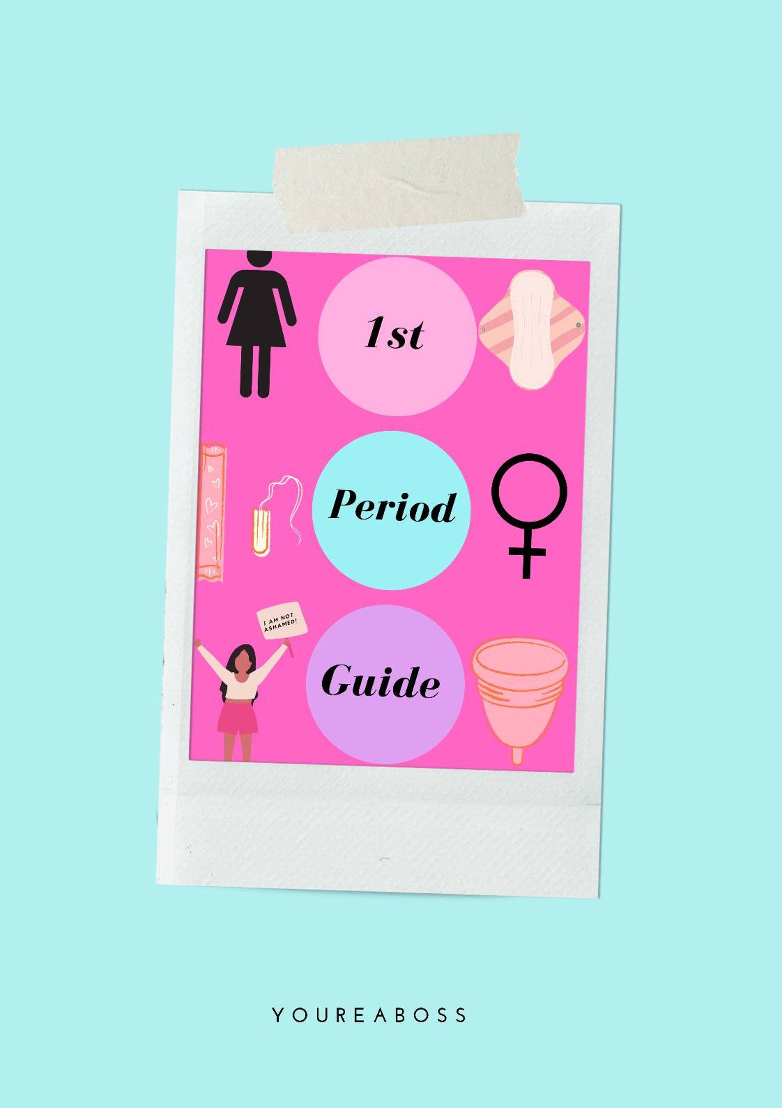 1st period guide First period kit First period gift | Etsy