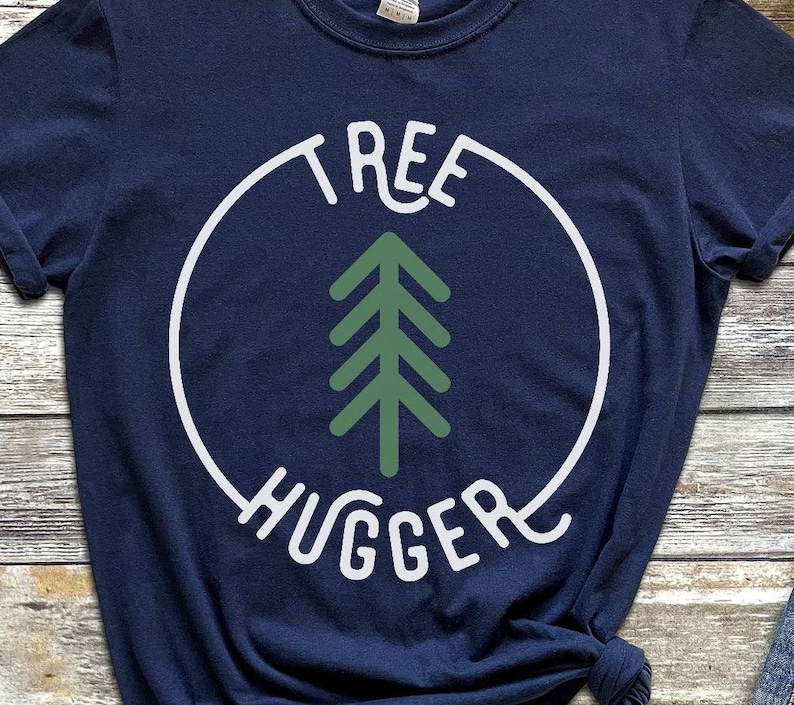 Tree Hugger Shirt,tree Lover Graphic Tee,earth Day Shirt,nature Lover ...