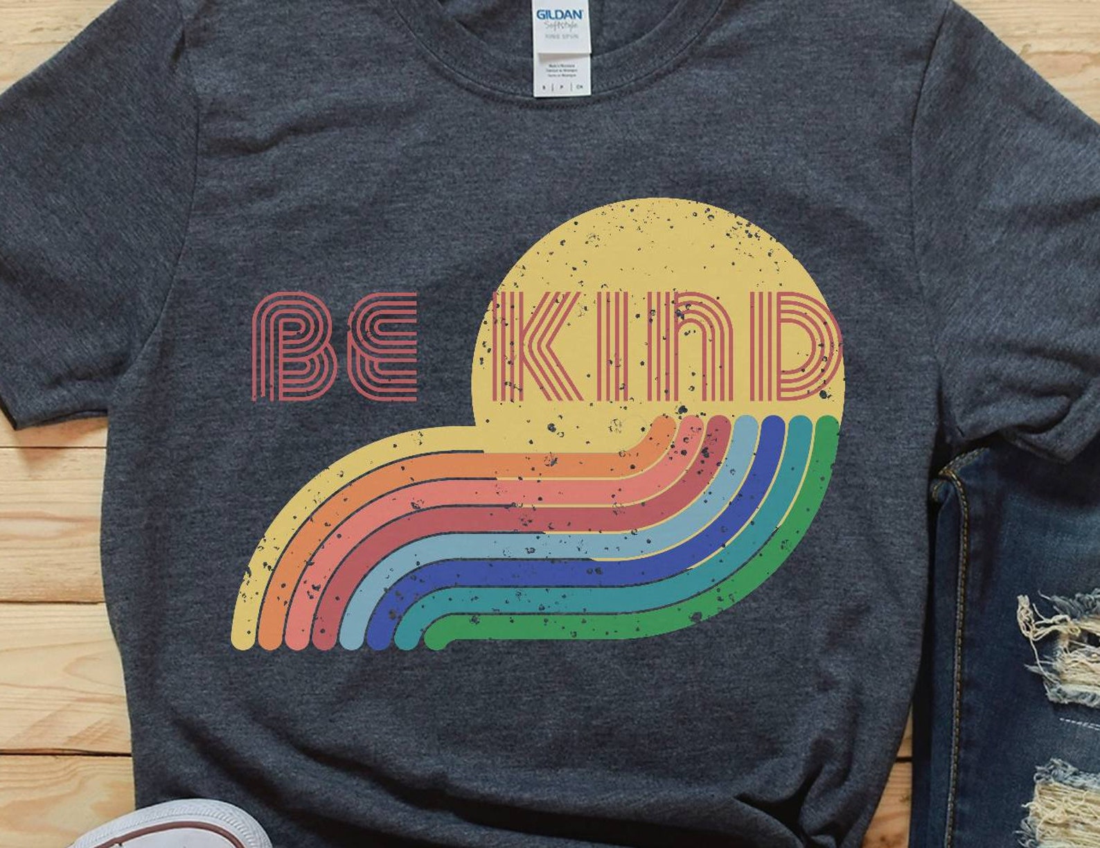 Be Kind Rainbow Shirt Be Kind Shirt Be Kind Tee Rainbow | Etsy