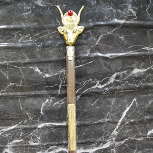 Double-faced Goddess Hathor Stick, Goddess of Solar, Goddess of the Sky ...