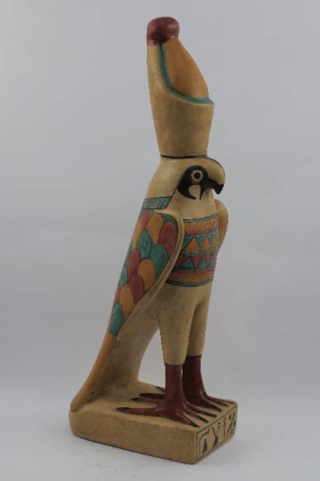 Horus Replica Unique Egyptian Handmade Statue of Horus Falcon Figurine ...