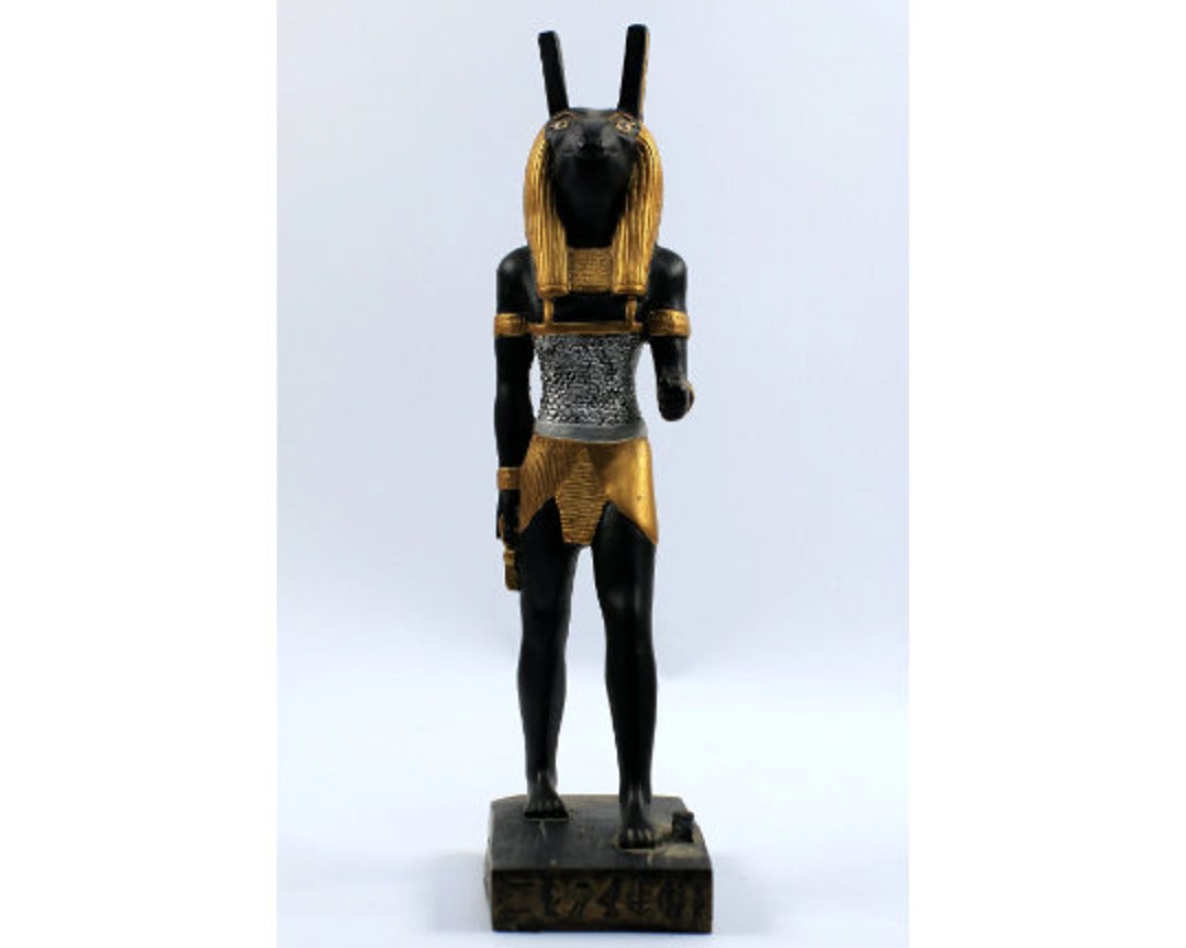 SETH the Egyptian God Seth the God of Chaos With the Beautiful Gold and ...