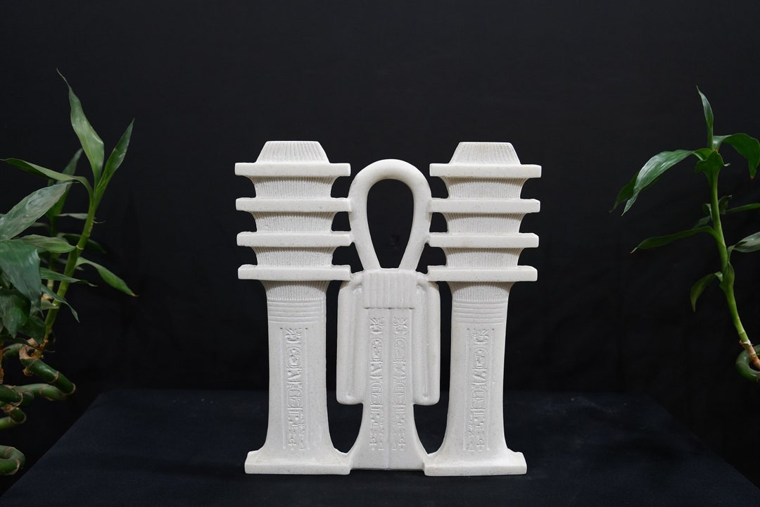 Egyptian Two Djeds and ISIS Tyet, Knot of ISIS, Girdle of ISIS ...