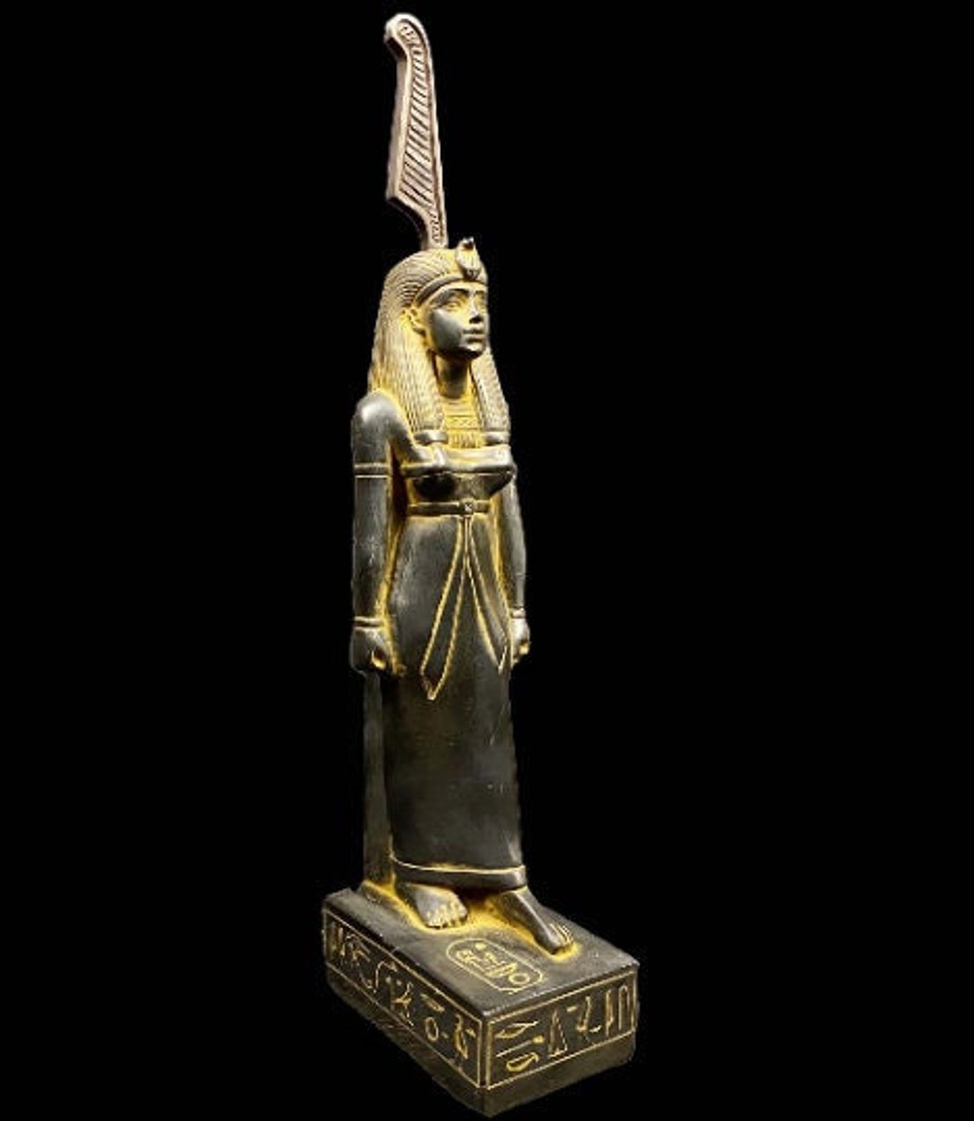 Egyptian Goddess Maat - Handmade Statue - Replica Statue - Handmade ...