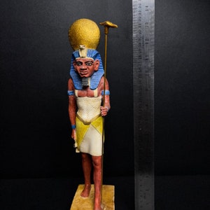 Amun RA Statue God of Sun and King of the Gods - Replica Altar Statue ...